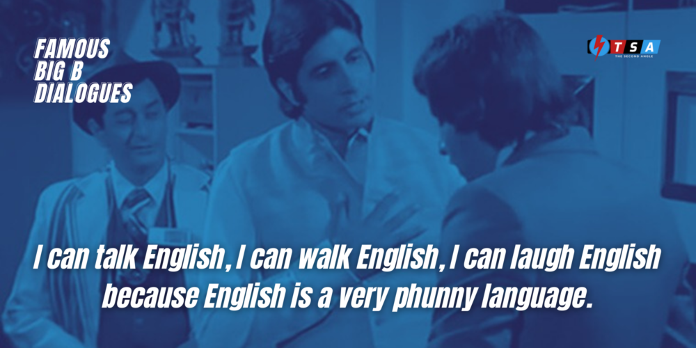 Birthday Special: Amitabh Bachchan's 15 Most Iconic Dialogues. — Buzzpedia