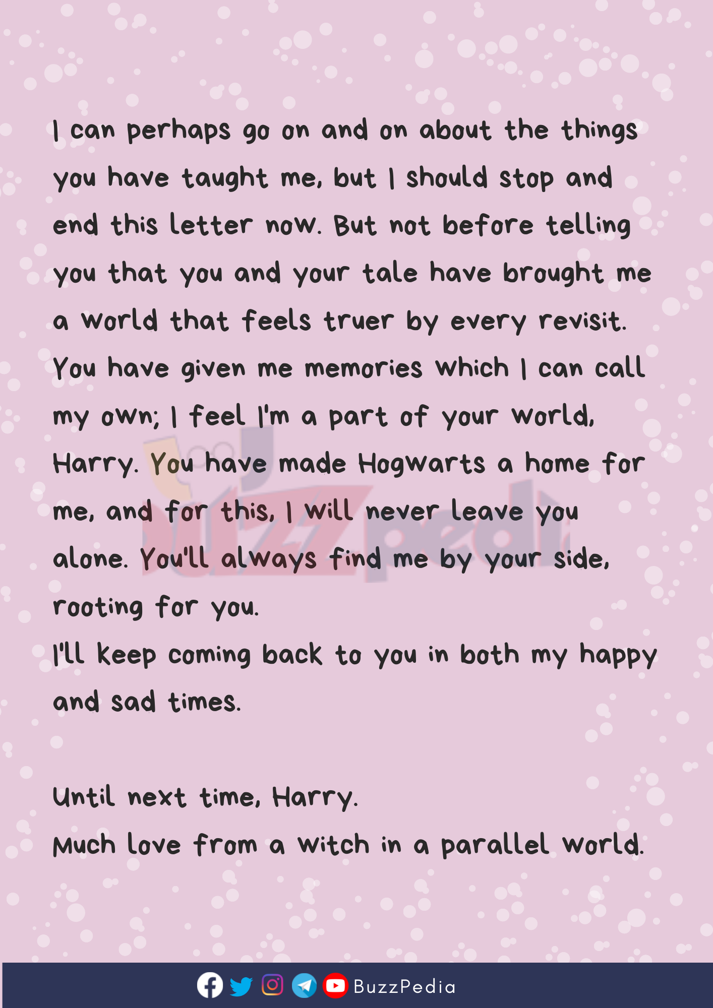 Happy Birthday Harry: A Heartfelt Letter — Buzzpedia